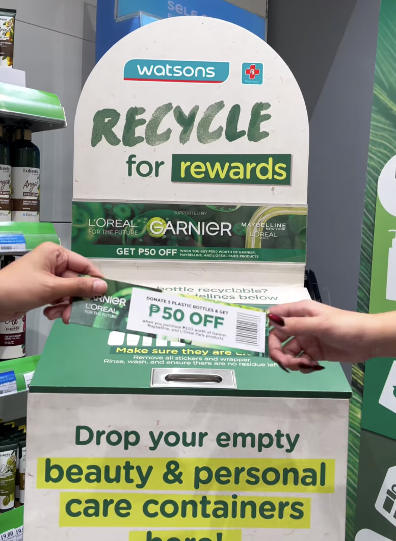 Watsons Promotes Sustainability with New Recycling Program - LEVYousa